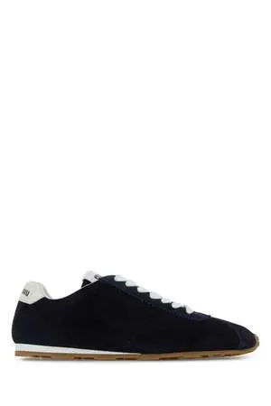 Miu Miu Suede Plume Sneakers