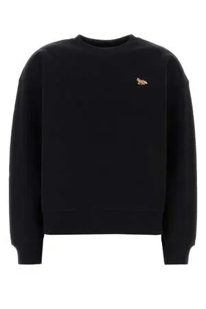 Maison Kitsuné Cotton Sweatshirt For - Black