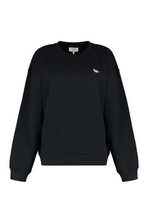 Maison Kitsuné Cotton Sweatshirt For - Black