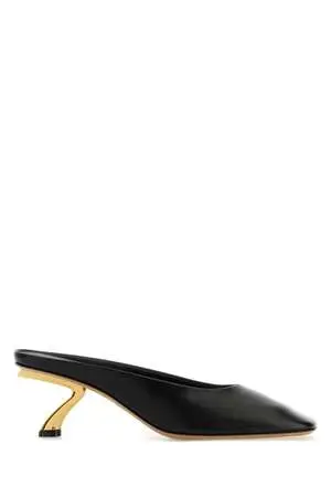 FERRAGAMO Safi 55 Flat Leather Pumps With 5.5 Cm Heel