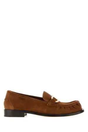 FERRAGAMO Maryan Suede Loafers For - Camel