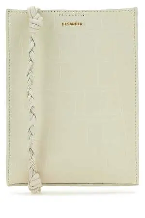 JIL SANDER Mini Croc-effect Leather Shoulder Handbag