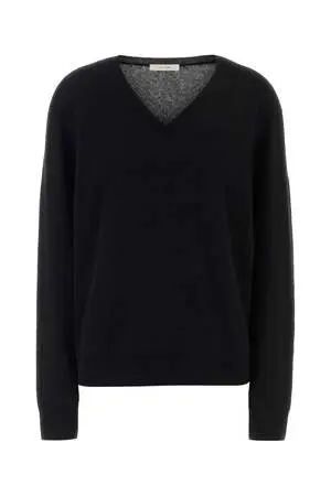 THE ROW Phora 100% Cashmere V-neck Sweater