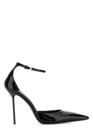 Paris Texas Lidia Leather Pumps - Black