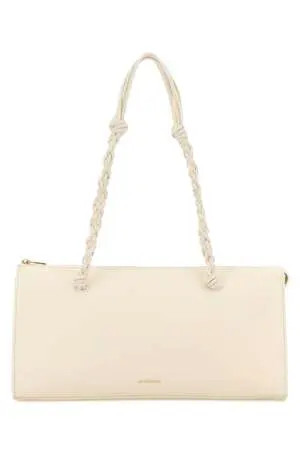 JIL SANDER Tangle Tent Calf Leather Shoulder Handbag