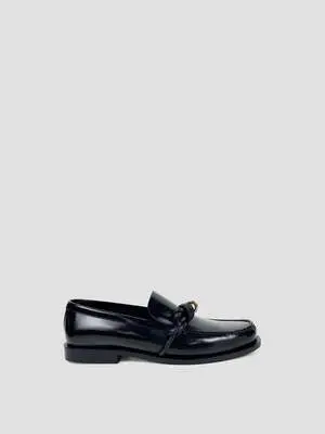 JIL SANDER Tangle Loafers In 100% Bovine Leather