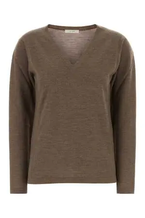 THE ROW THE ROW Poesis Cashmere V-Neck Sweater