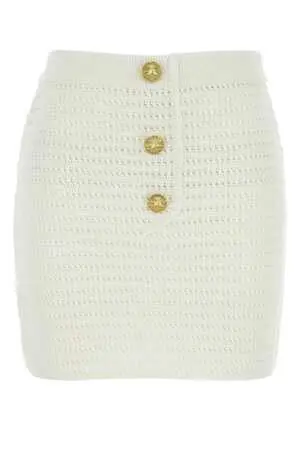 Le Kasha Crochet Mini Skirt