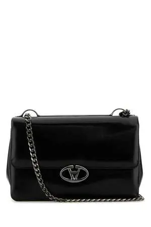Valentino Garavani Medium Vlogo Leather Shoulder Crossbody Handbag