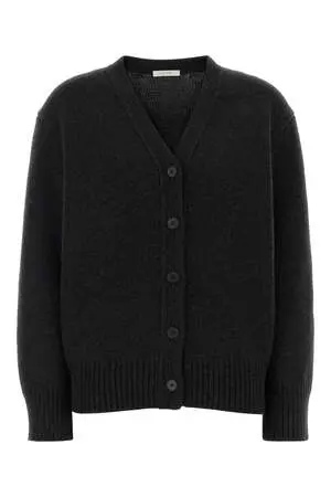 THE ROW Slate Stretch Cashmere Blend Pranavi Cardigan