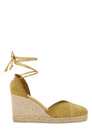 CastaÑer Cora Wedge Espadrilles With Ovine Leather Lining