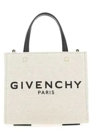 Givenchy Paris Mini G-tote Handbag - White