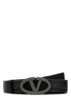 Valentino Garavani 3 Cm Vlogo Leather Belt