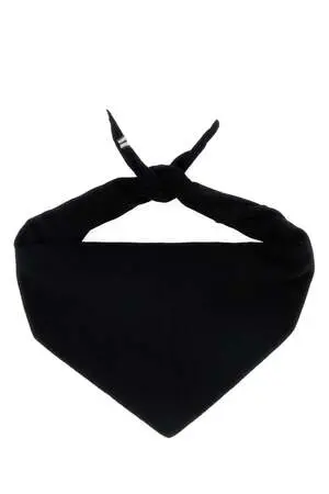 Extreme Cashmere Stretch Cashmere Blend Bandana - Black