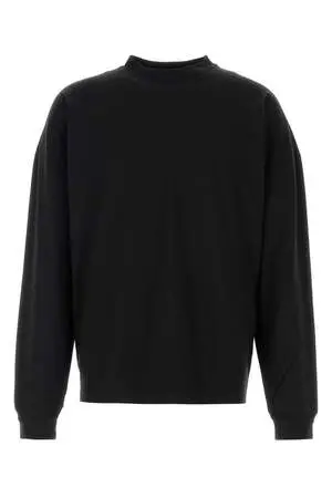 THE ROW Dolino Cotton T-shirt - Black