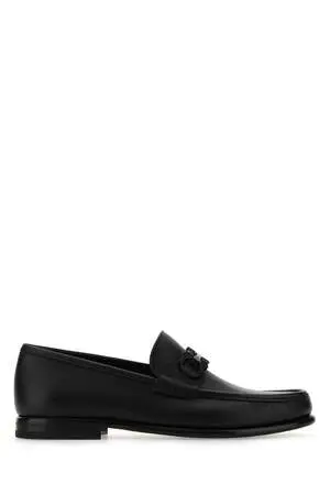FERRAGAMO Gancini Calfskin Leather Loafers