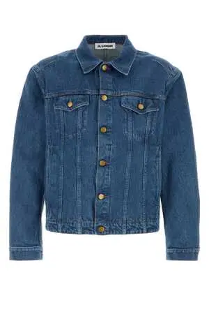JIL SANDER Denim Trucker Jacket - Blue