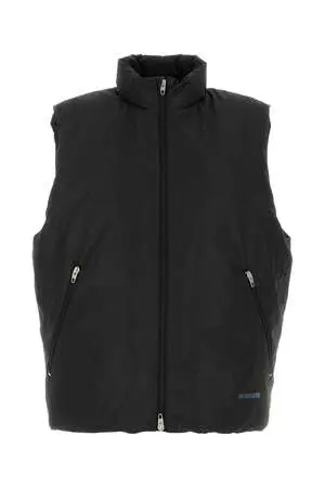 JIL SANDER Sleeveless Down Jacket In Polyester - Black