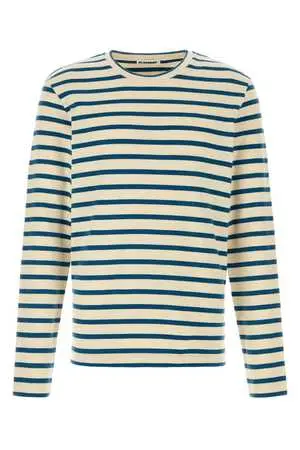 JIL SANDER Embroidered Cotton T-shirt For