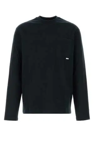 JIL SANDER Midnight Cotton T-shirt - Blue