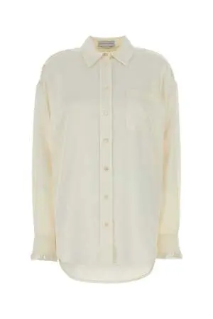Stella McCartney Oversized Satin Button-front Shirt