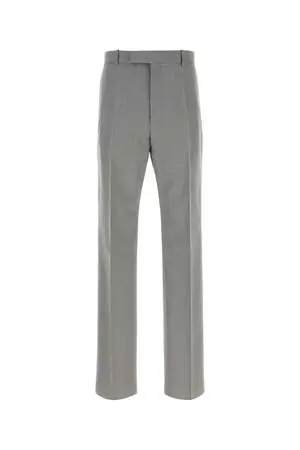 JIL SANDER Virgin Wool Trousers - Grey