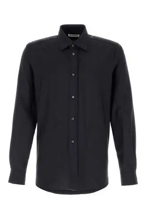 JIL SANDER Wool And Mohair Blend Shirt - Blue