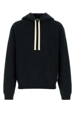 JIL SANDER Cotton Sweatshirt - Black