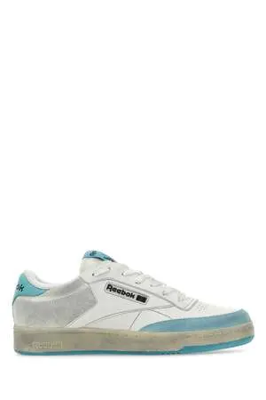 REEBOK Leather And Suede Club C Low Top Sneakers