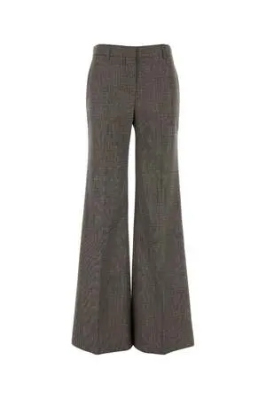 Stella McCartney Embroidered Wool Palazzo Pants