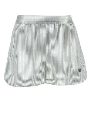 Stella McCartney Embroidered Silk Shorts