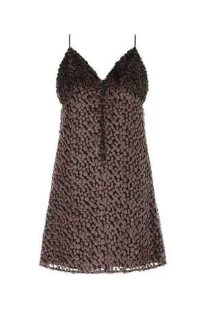 Saint Laurent Velvet Mini Dress