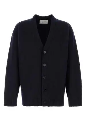 JIL SANDER Zip Up Cardigan - Blue