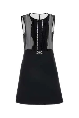 Versace Georgette Mini Dress