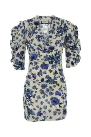 Isabel Marant Étoile Stretch Silk Doris Mini Dress - Printed