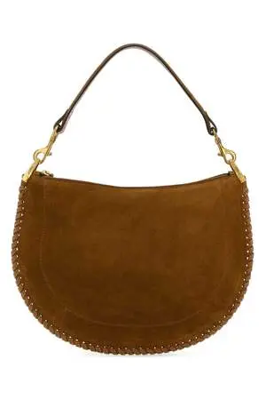 Isabel Marant Étoile Oskan Suede Shoulder Handbag, 25 Cm - Camel