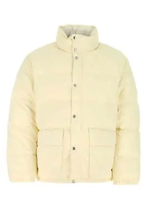 JIL SANDER Cream Polyester Down Jacket - Yellow