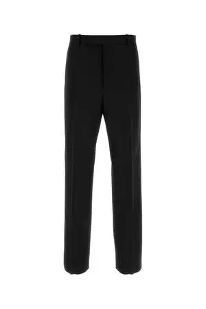 JIL SANDER Gabardine Wool Pants For - Black