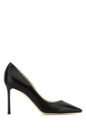 JIMMY CHOO Romy 85 Leather Pumps