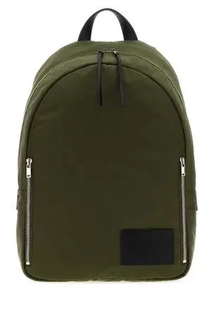JIL SANDER Urban Backpack In Fabric With Silver-tone Hardware, 30 Cm X 45 Cm X 12 Cm - Green