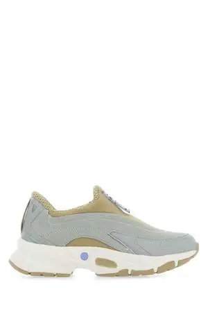 Alexander McQueen Aratana 2.0 Fabric & Suede Slip-on Sneakers