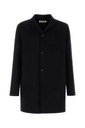 JIL SANDER Cashmere Blend Jacket - Blue