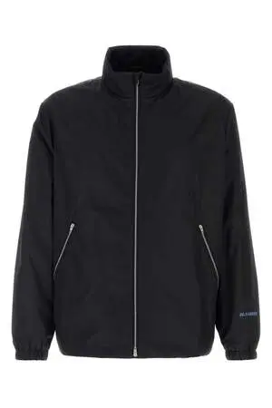 JIL SANDER Midnight Polyester Jacket - Blue
