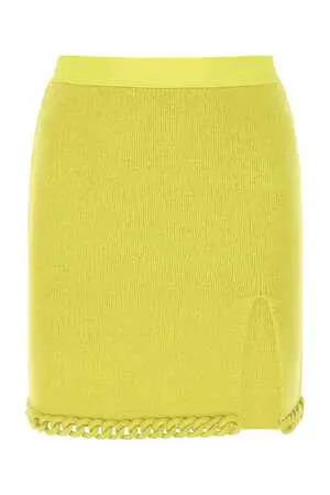 Bottega Veneta Wool Mini Skirt - Green