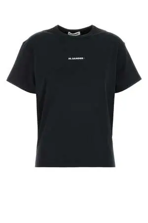 JIL SANDER Stretch Polyester T-shirt For - Black
