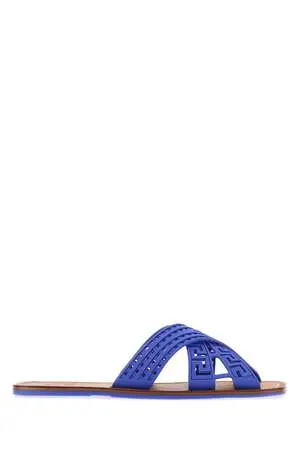 Versace Rubber Slippers - Blue