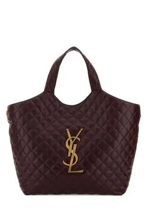 Saint Laurent Icare Shopping Handbag - Purple