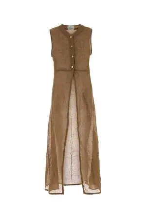 Le Kasha Biba Cardigan In Linen