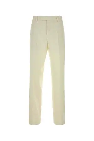 Versace Wool-blend Trouser Pants - White