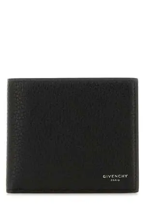 Givenchy Leather Wallet 10 Cm X 10 Cm X 3 Cm - Black